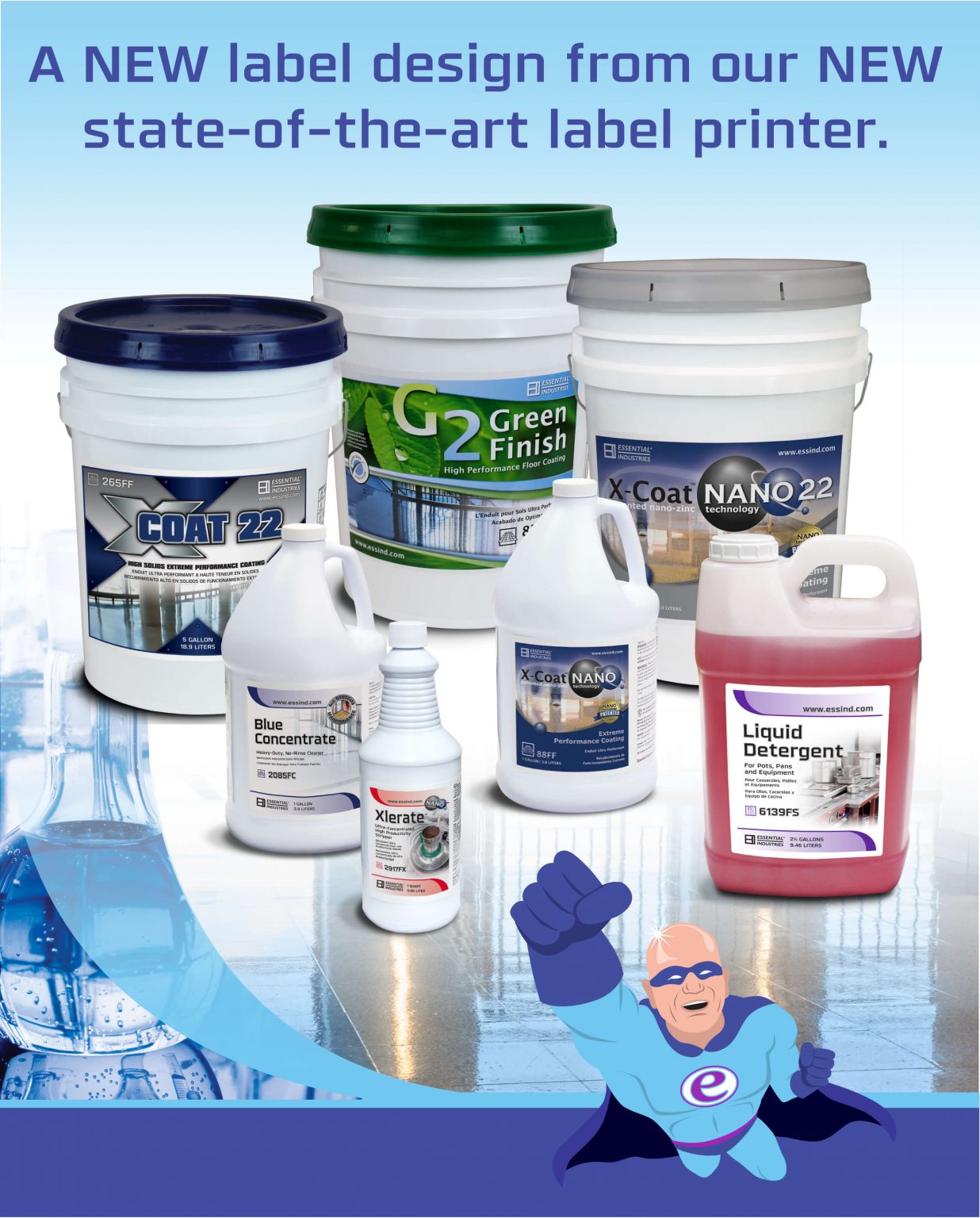 A NEW Label Design - Essential Industries