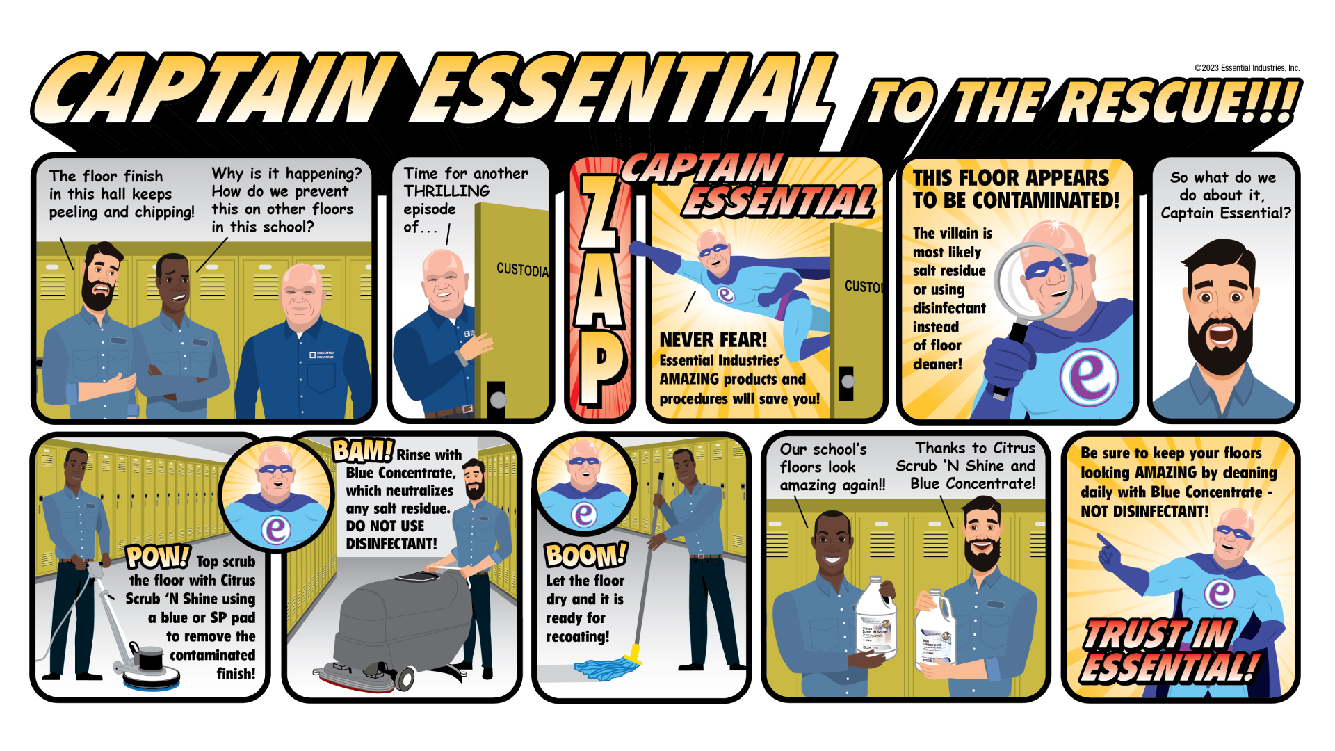 New YEAR! New FLOOR! - Essential Industries